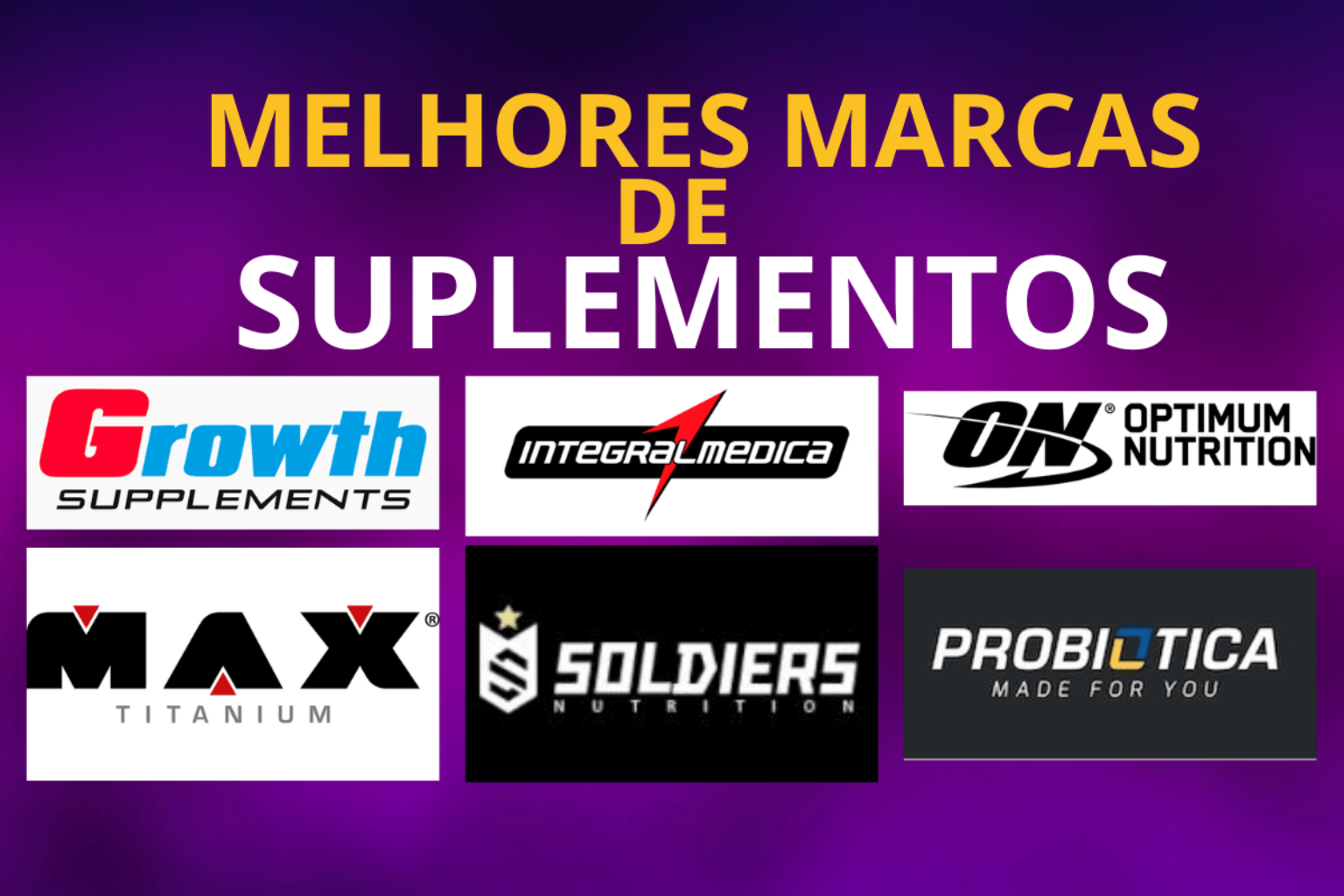 As TOP 10 melhores marcas de suplementos de 2025